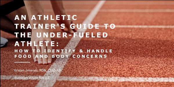 Jimenez, Kristen-An Athletic Trainer’s Guide to the Under-fueled ...
