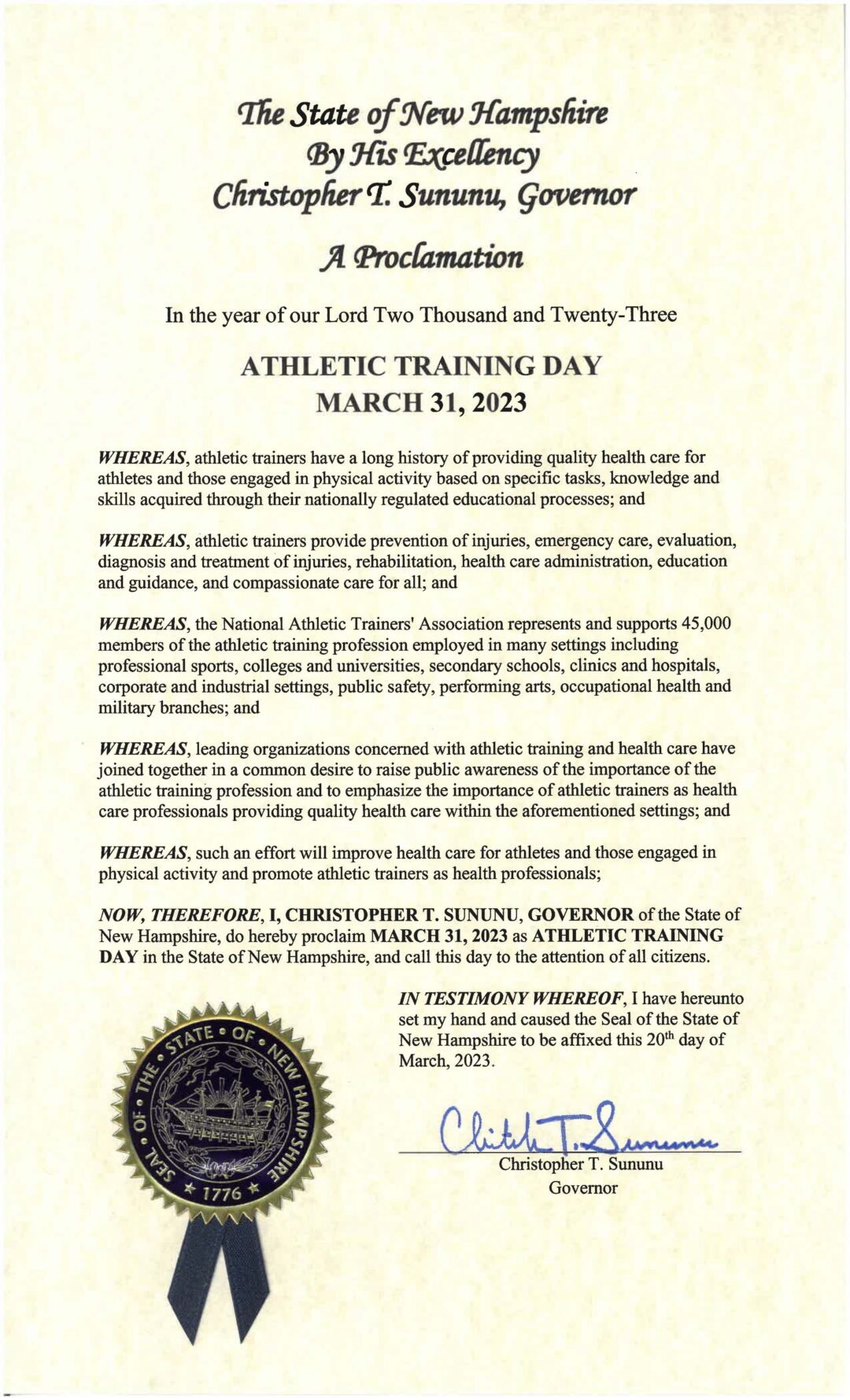 NH-Athletic-Training-Day | nhata.org